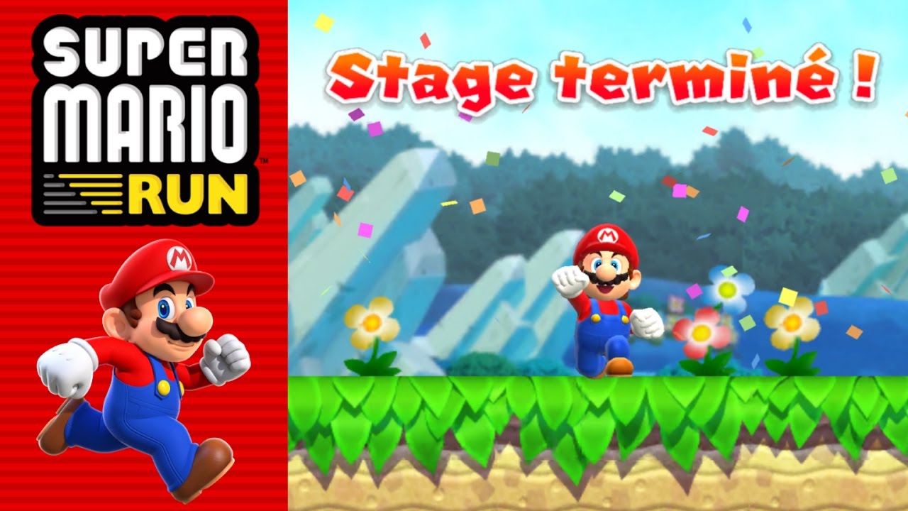 Démo de Super Mario Run - 4 niveaux (Gameplay iPad Pro) - YouTube