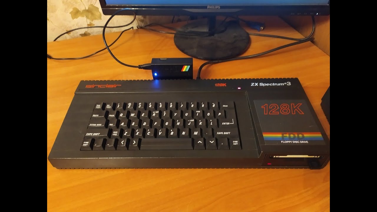 ZX Spectrum +3 Test Video - YouTube