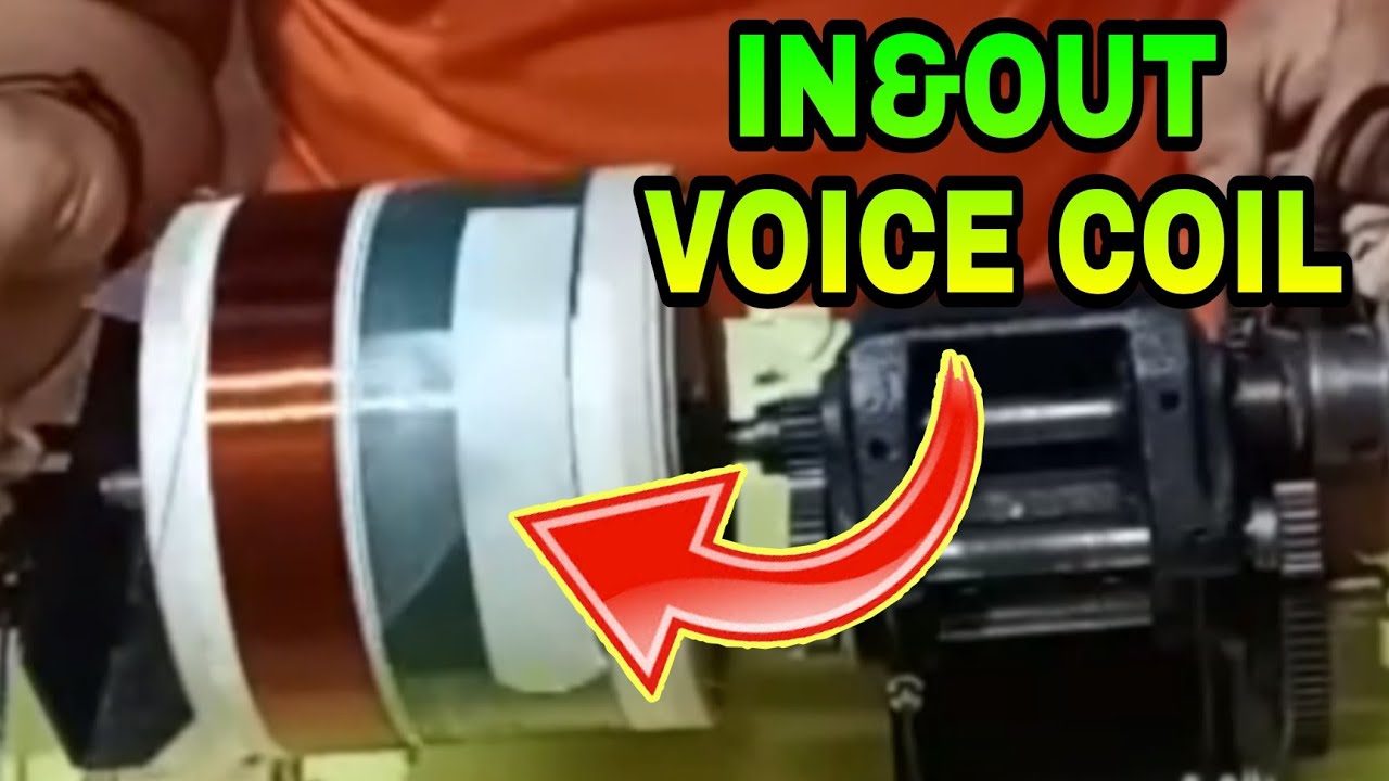 HOW TO MAKE VOICE COIL REWINDING 5 INCHES 1000WATTS - YouTube