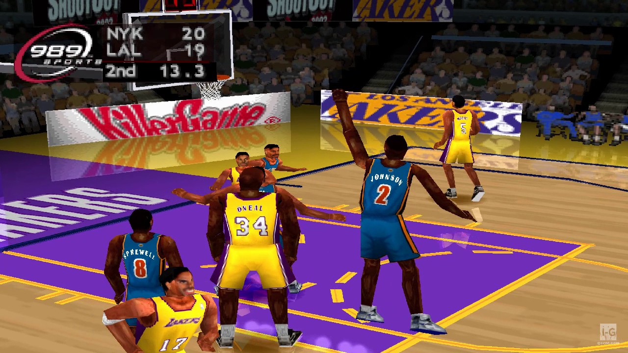 NBA ShootOut 2002 PS1 Gameplay HD - YouTube