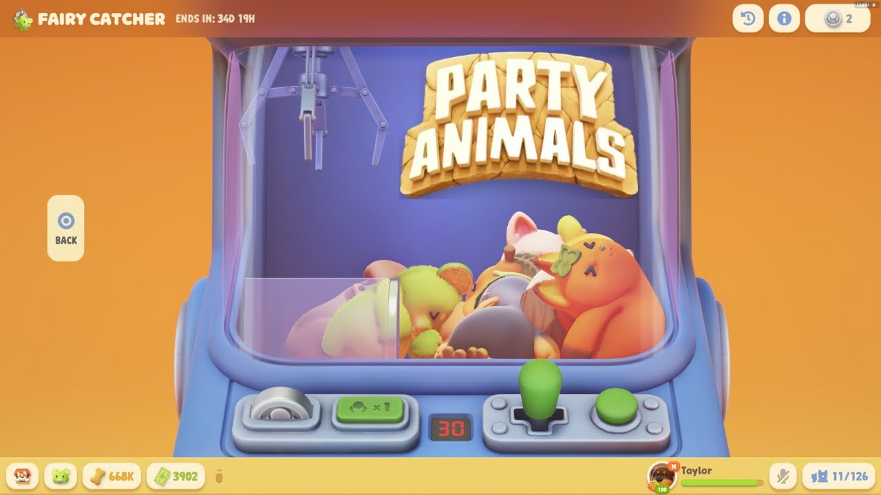 Pleasure And Pain, The Vegetable Spirit Claw Machine On Party Animals ...