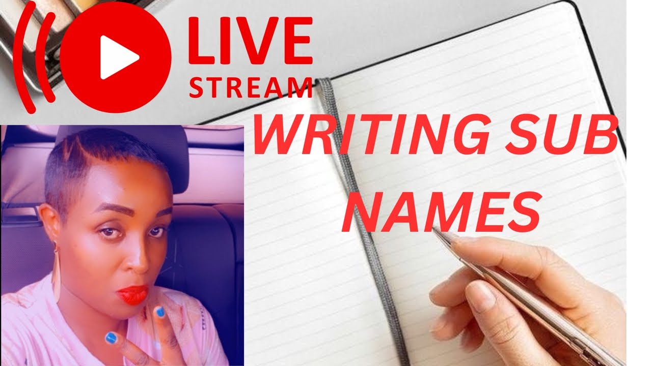 WRITING SUB NAMES. LOVE THIS ️ - YouTube