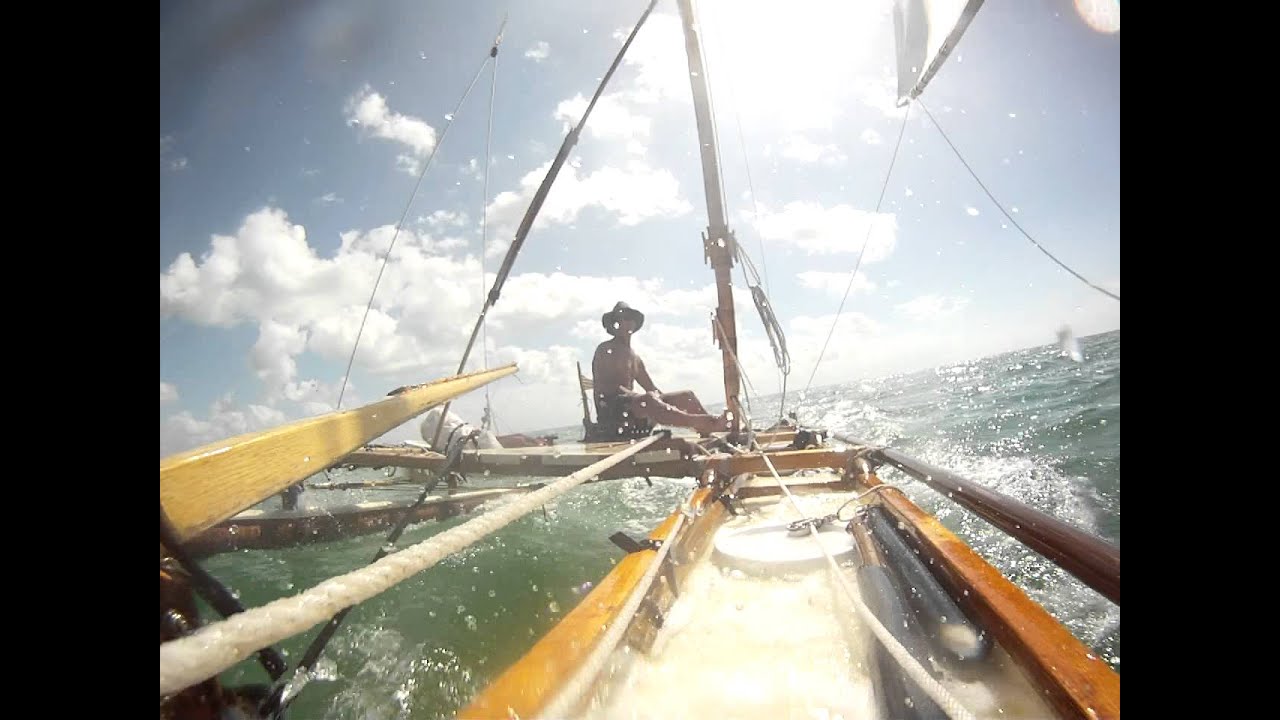 Sailing a Flying Proa - YouTube