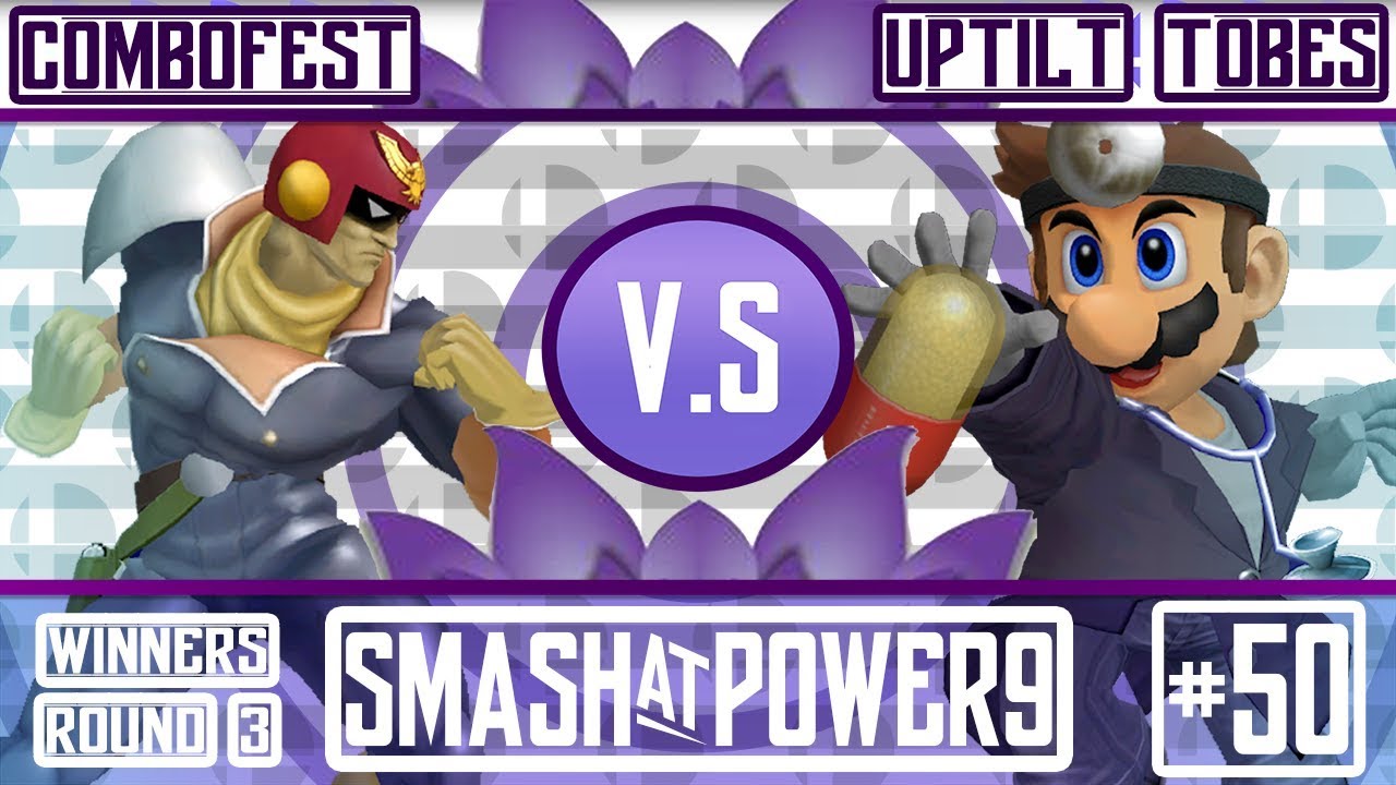 S@P9 #50 - Combofest (Falcon) VS Uptilt | Tobes (Dr. Mario) Winners ...