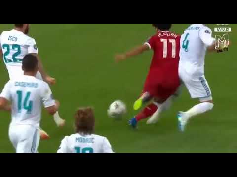 Real Madrid Liverpool. Mohammed Salah Sakatlanma Anı.(Ramos'un Alçak Hareketi)