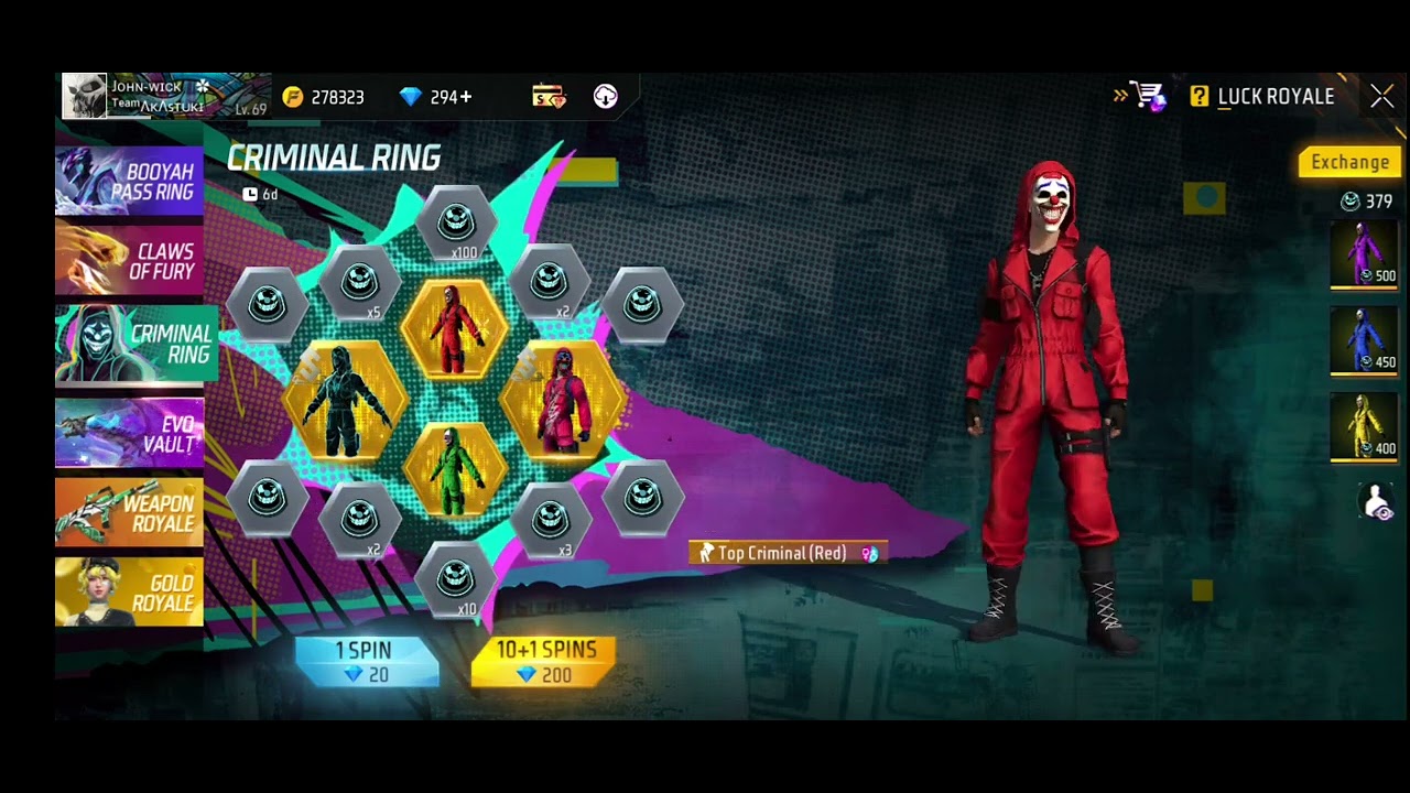 🔥Top criminal ring event I got yellow criminal 🤯 🥳 (Part - 2) 🔥 - YouTube