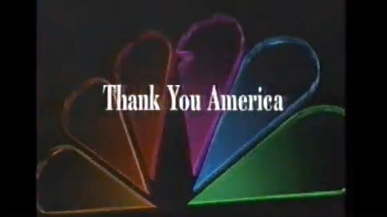 NBC "Thank You America" Commercial (1993) - YouTube