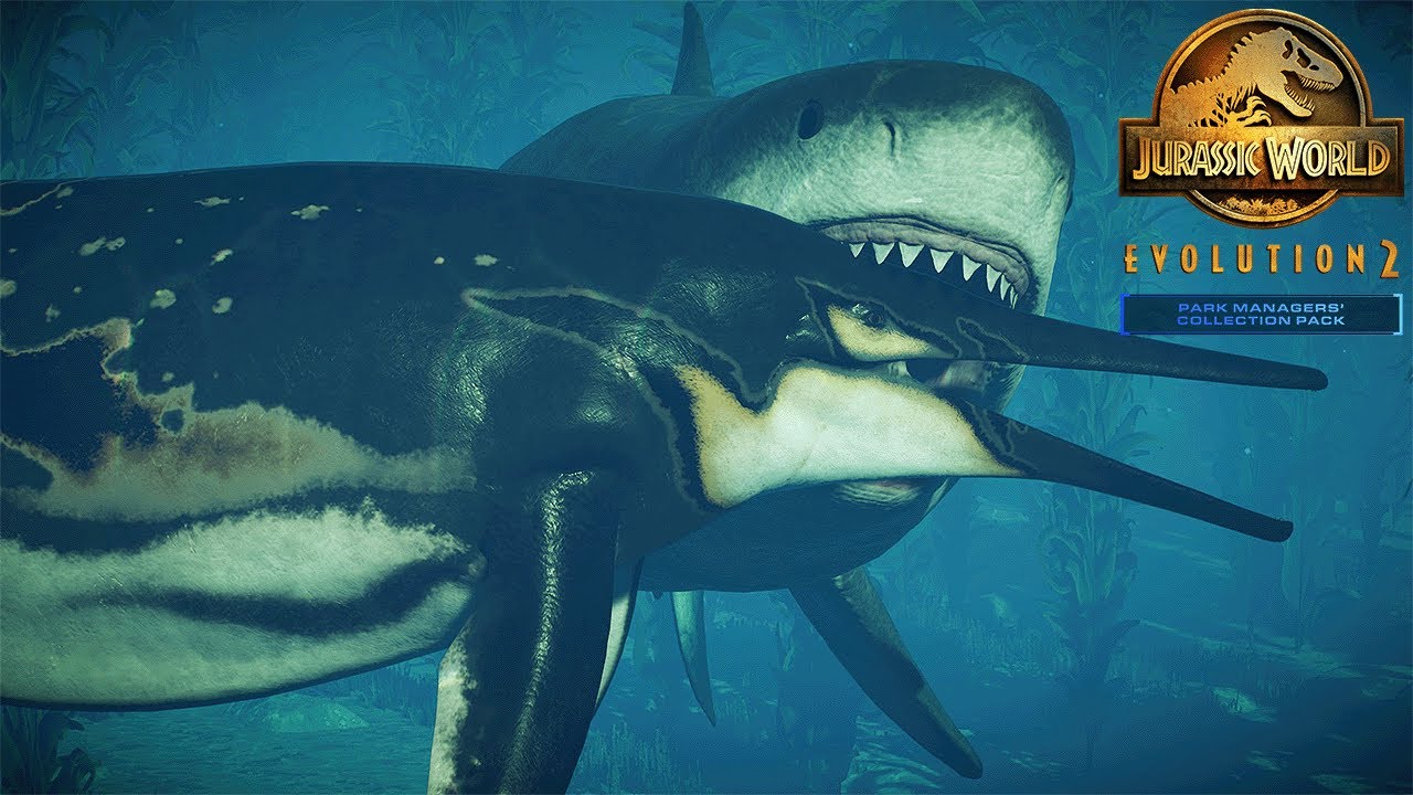 MEGALODON VS SHONISAURUS | Jurassic World Evolution 2 - YouTube