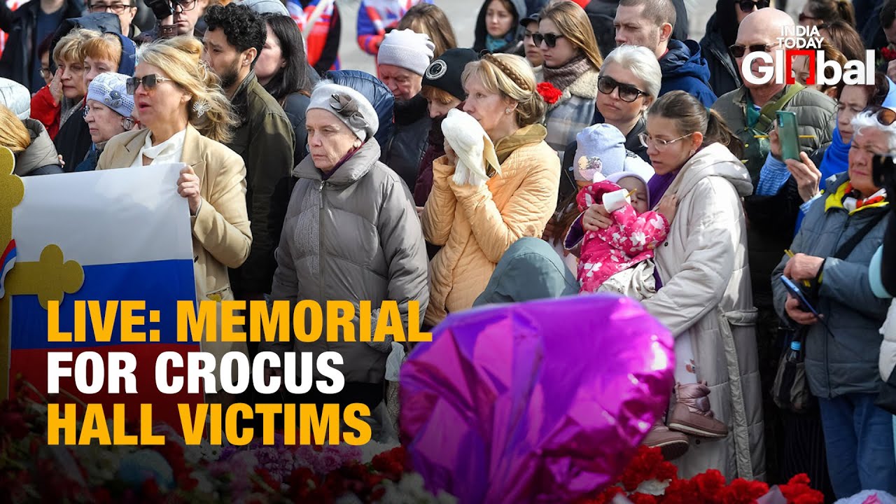 LIVE: Memorial Event Commemorates Victims on 1st Anniversary of Crocus ...