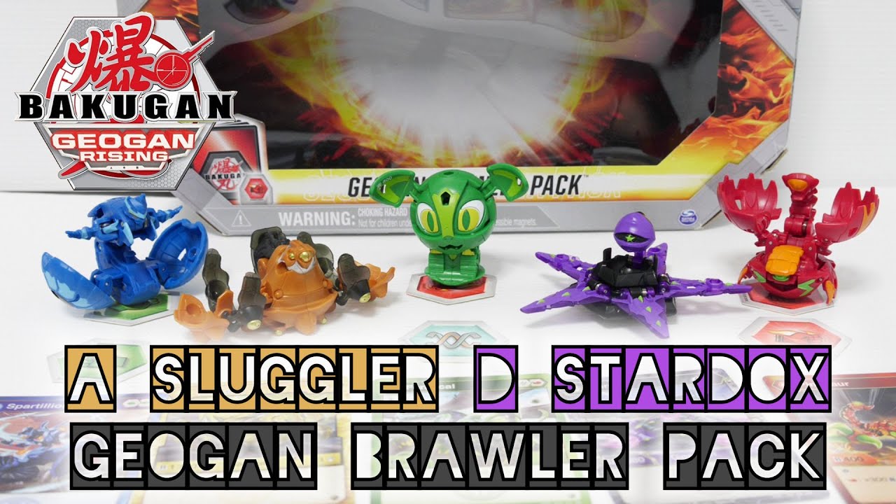 AURELUS SLUGGLER & DARKUS STARDOX Geogan Brawler Pack | Geogan Rising ...