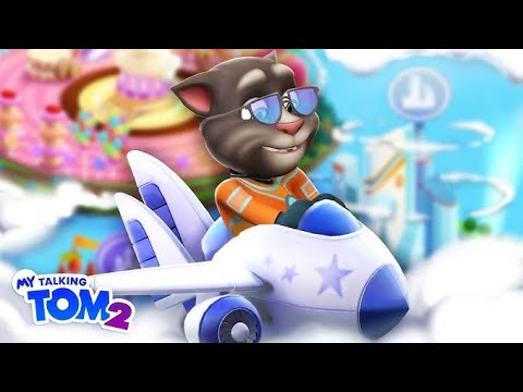 blue balloon se blue plane mai aya My tom |My talking tom and friends ...