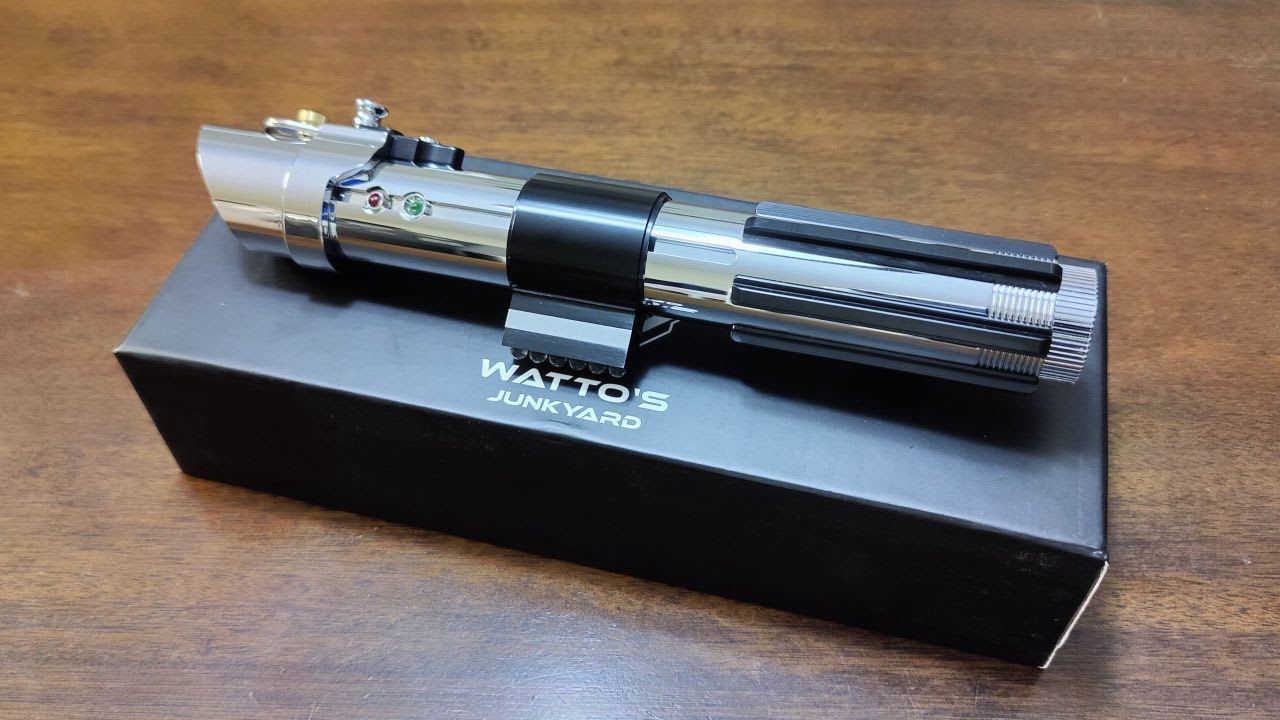 Watto's Junkyard Tusken Slayer - AOTC Anakin Lightsaber - YouTube