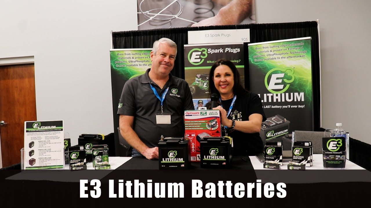 E3 Lithium Batteries are now Available - YouTube