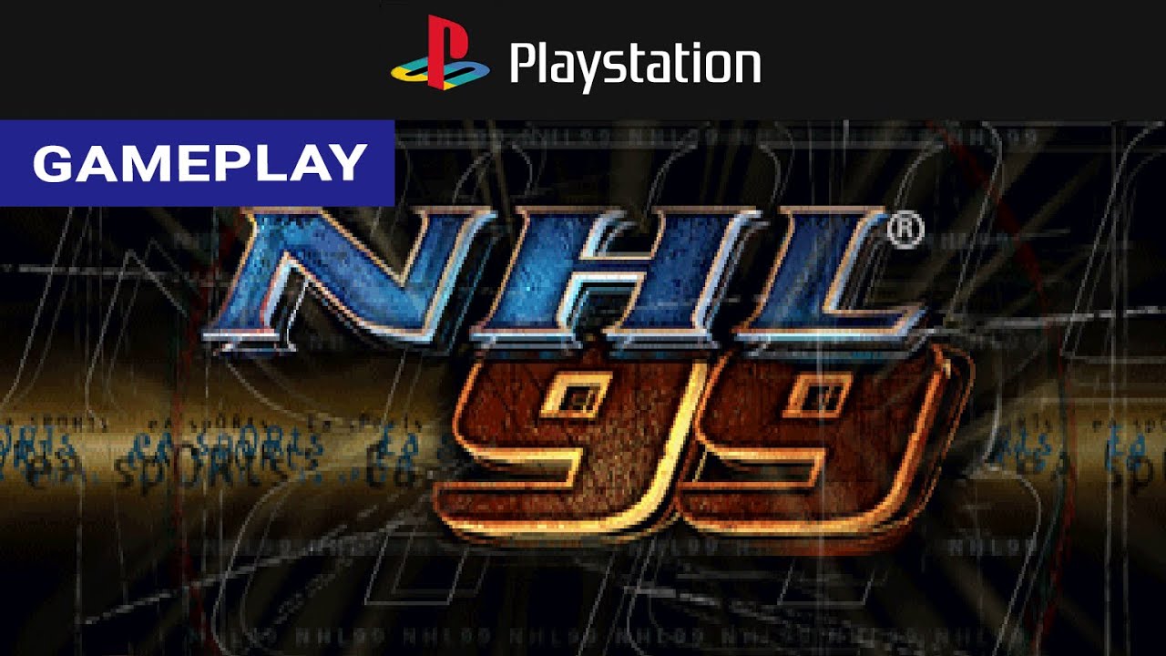 NHL 99 (Playstation) - Gameplay Clip [HD] | RetroGameUp - YouTube