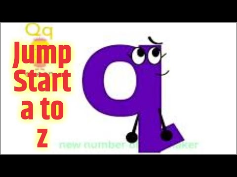 Jumpstart band small alphabet a to z with meaning - YouTube