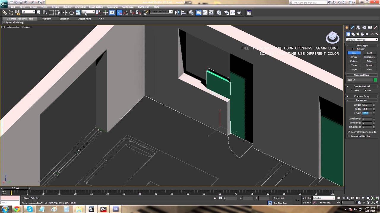 3ds Max Ultrafast Windows Drawer Script - YouTube