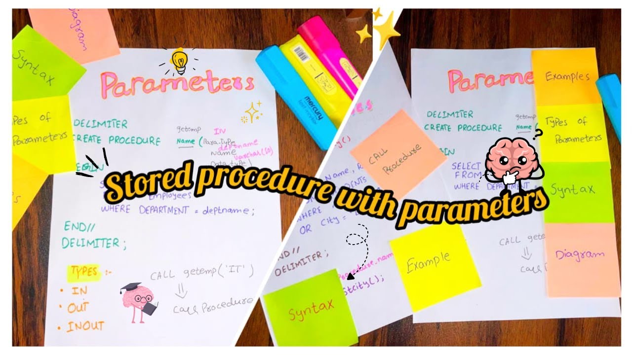 Stored Procedure with Parameters in SQL | SQL Tutorial for Beginners ...
