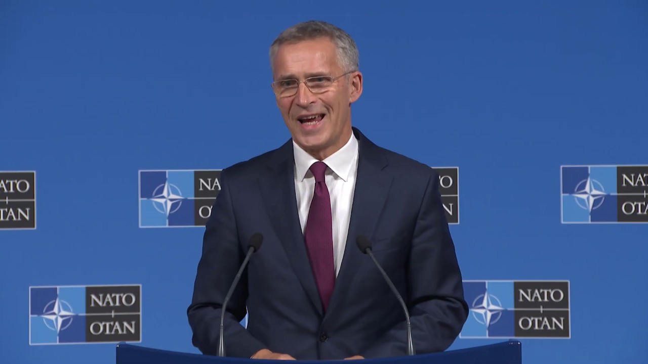 NATO Secretary General, Press Conference at Defence Ministers Meeting ...