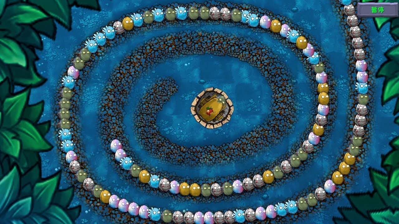 Pvz Fusion : Zuma Bowling - YouTube