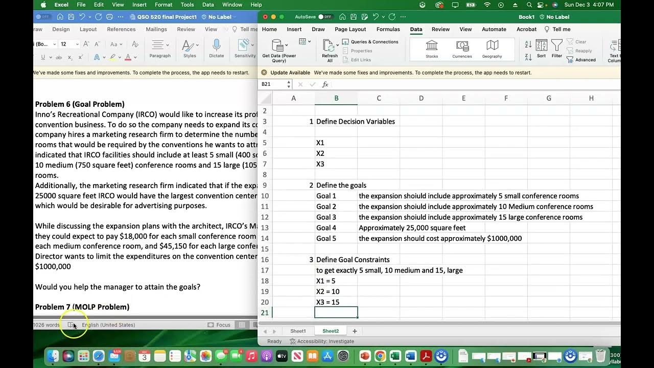 Goal Programming - YouTube