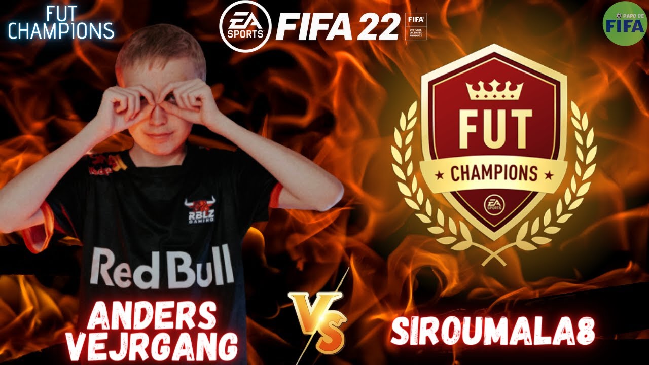 ANDERS VEJRGANG VS SIROUMALA8 - FIFA 22 FUT CHAMPIONS | WEEKEND LEAGUE ...