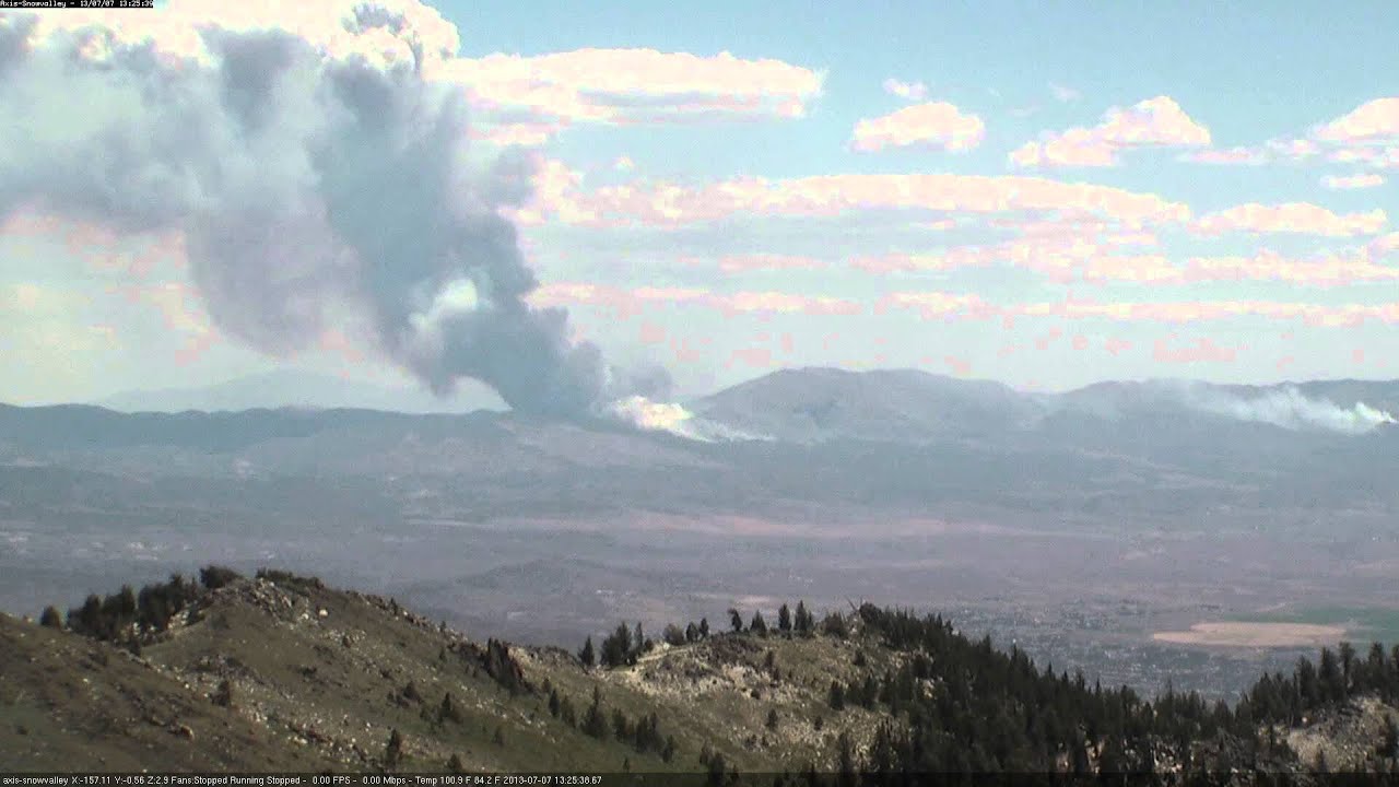 Bison Fire video from University of Nevada, Reno seismological ...