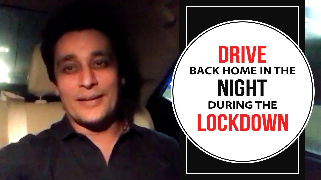 Drive Back Home In The Night During The Lockdown - YouTube