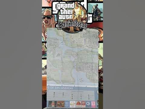 GTA San Andreas - revisitando o mapa #gtasanandreas #ps2games - YouTube