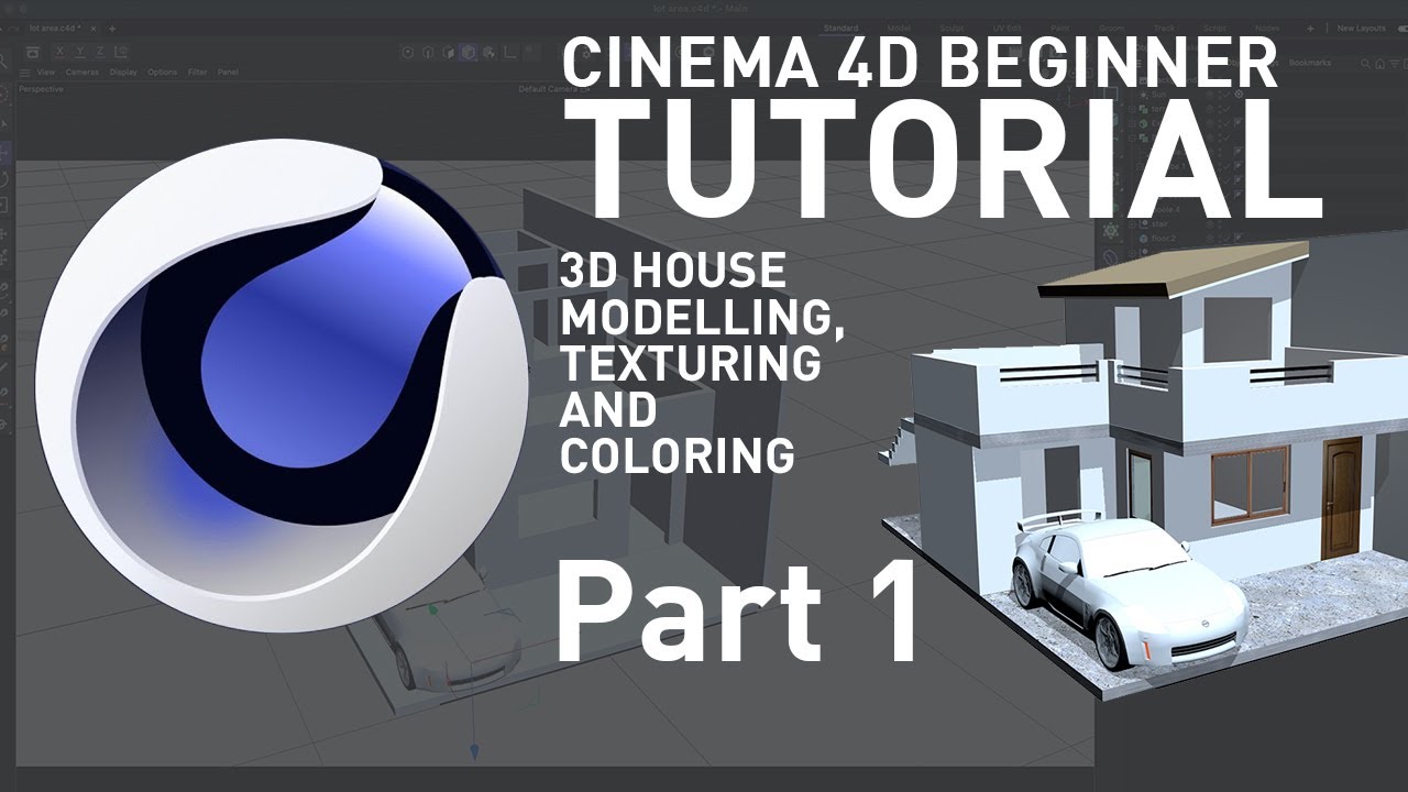C4D Tutorial Part 1 - YouTube