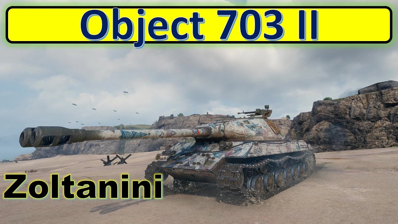 World Of Tanks - Object 703 II - Overlord, 5 kills, 5740 Dmg, High ...
