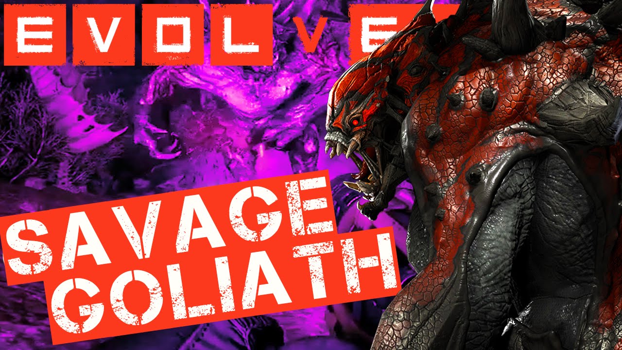 Evolve: Savage Goliath Skin All Stages - YouTube