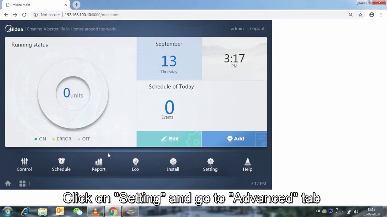 Activating the ECS function - YouTube