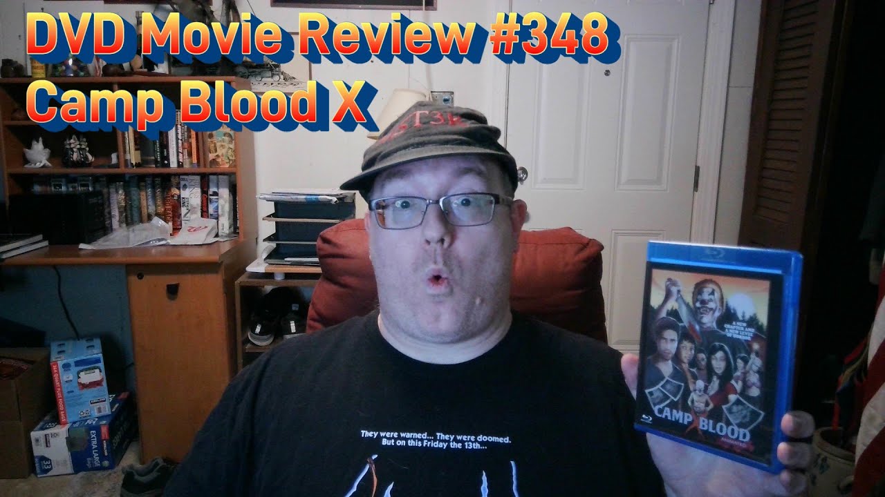 DVD Movie Review #348 Camp Blood X - YouTube