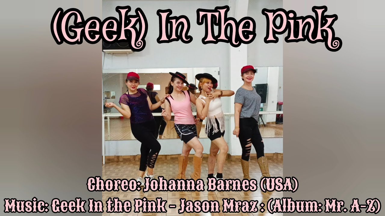 (Geek) In The Pink // Line Dance // Choreo:Johanna Barnes (USA) - YouTube