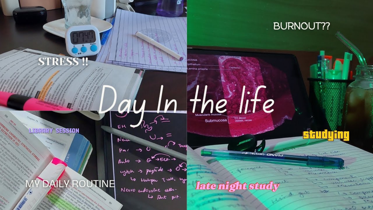 INSANE EXAM WEEK -back to back exams,sleepless nights ,note taking ...