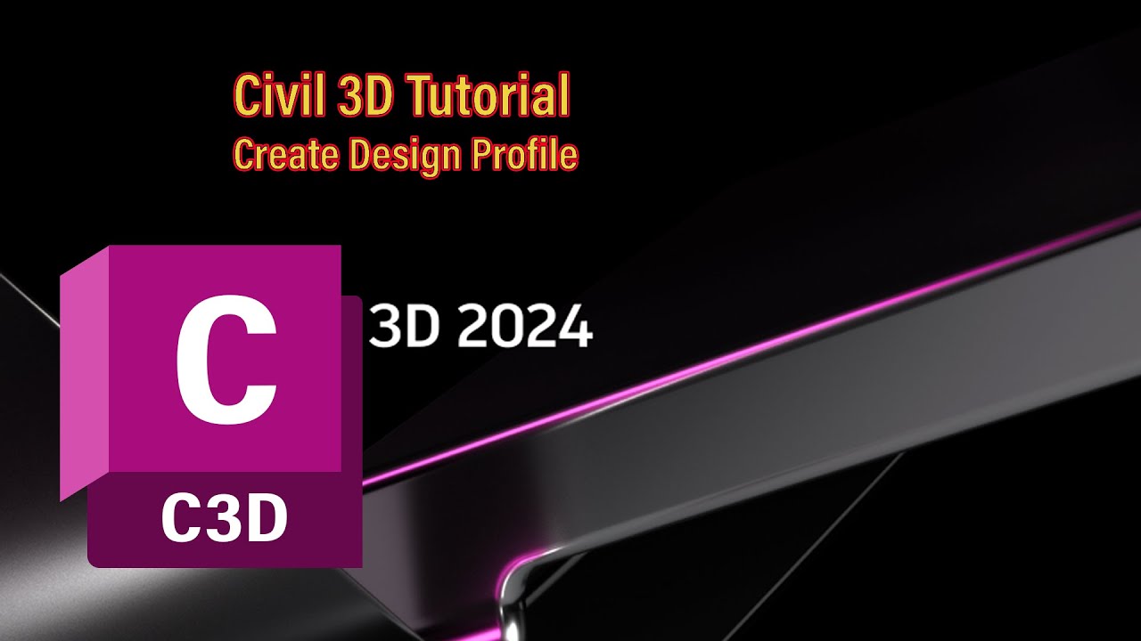Civil 3D Tutorial l Create Design Profile - YouTube