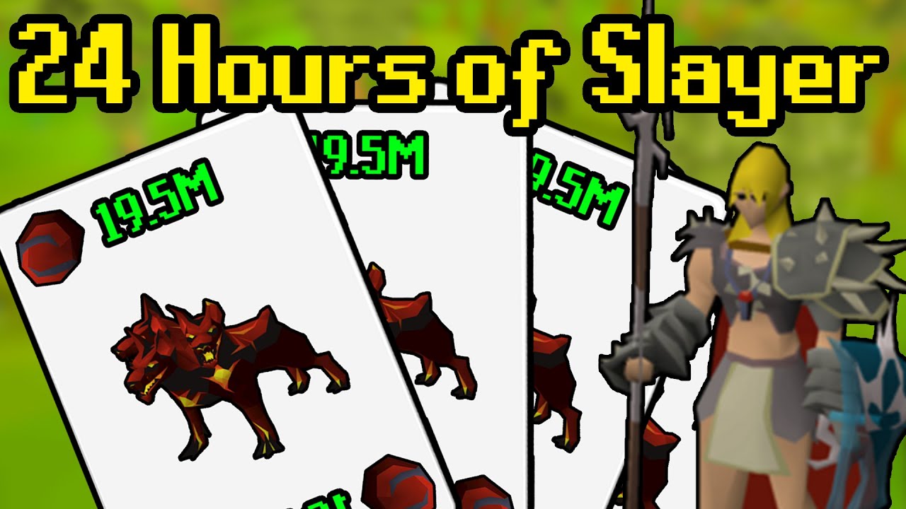 I Spent 24 Hours Doing Nieve/Steve Slayer Tasks in OSRS! - YouTube