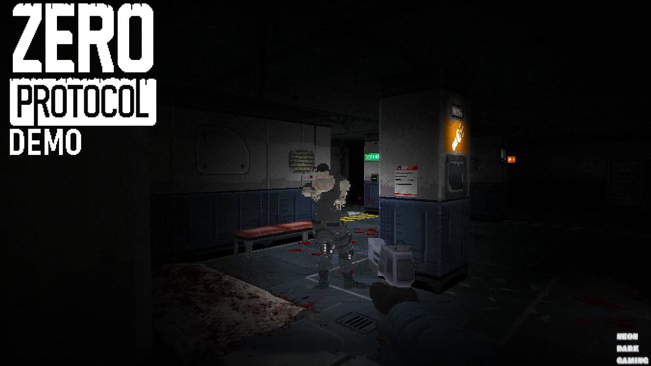 Trying to Survive Monsters in the Antartic | ZERO PROTOCOL DEMO - YouTube