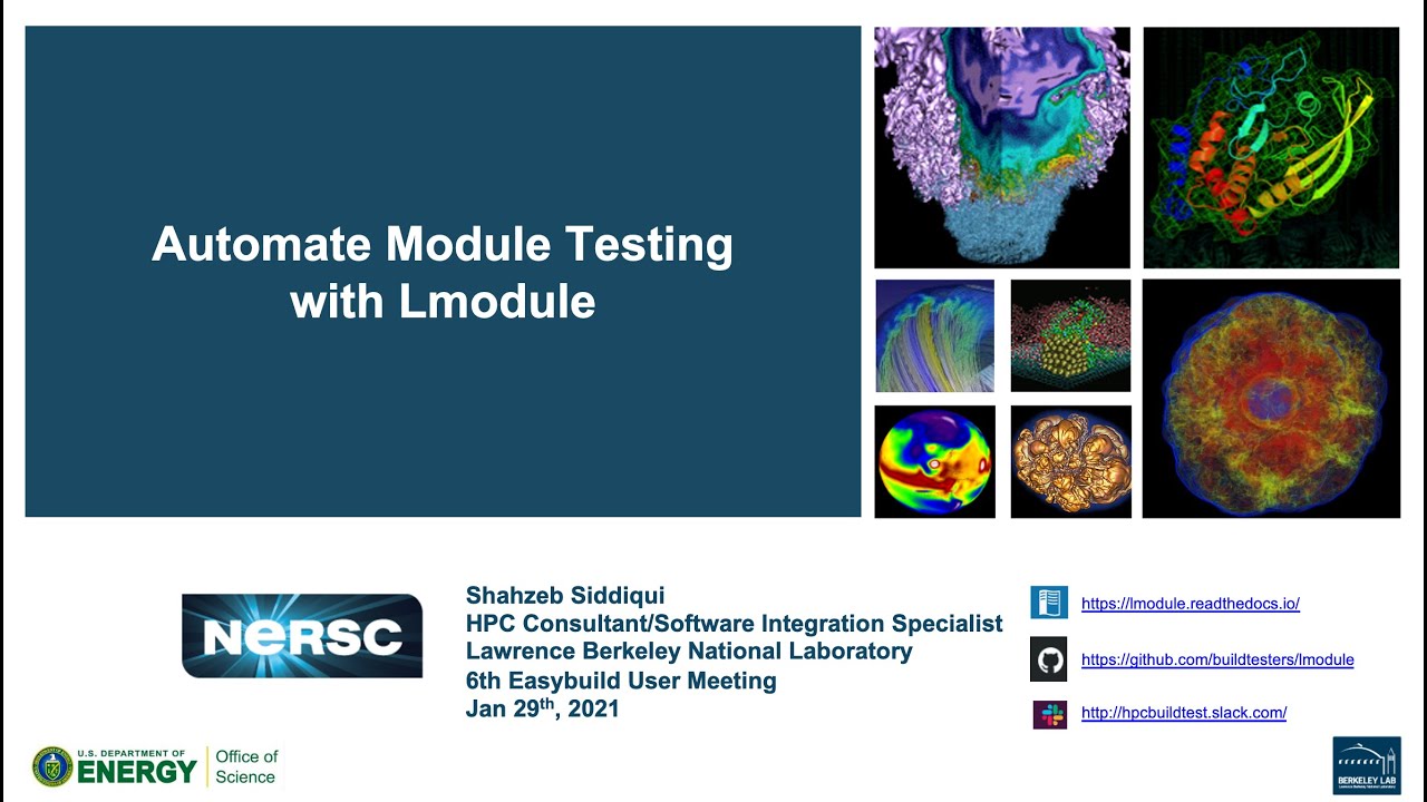Automate Module Testing with Lmodule (EUM'21) - YouTube