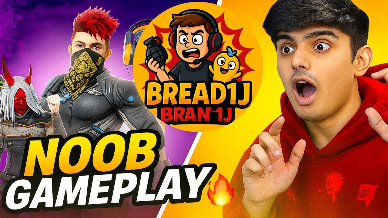 🤣 Free Fire में Noob ने मचाया तहलका! | Funny Noob Gameplay 2025 - YouTube