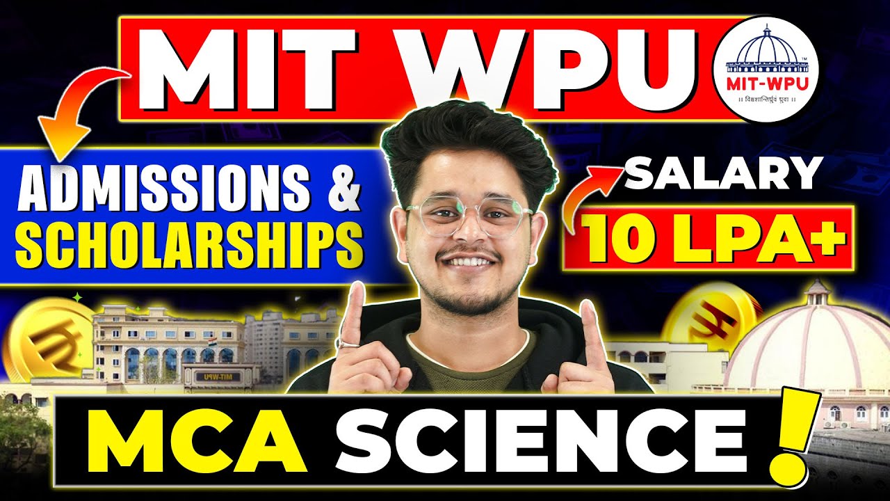 💥MIT WPU CET 2025 Dates OUT!🤩MIT University Pune MCA Admissions #mca # ...