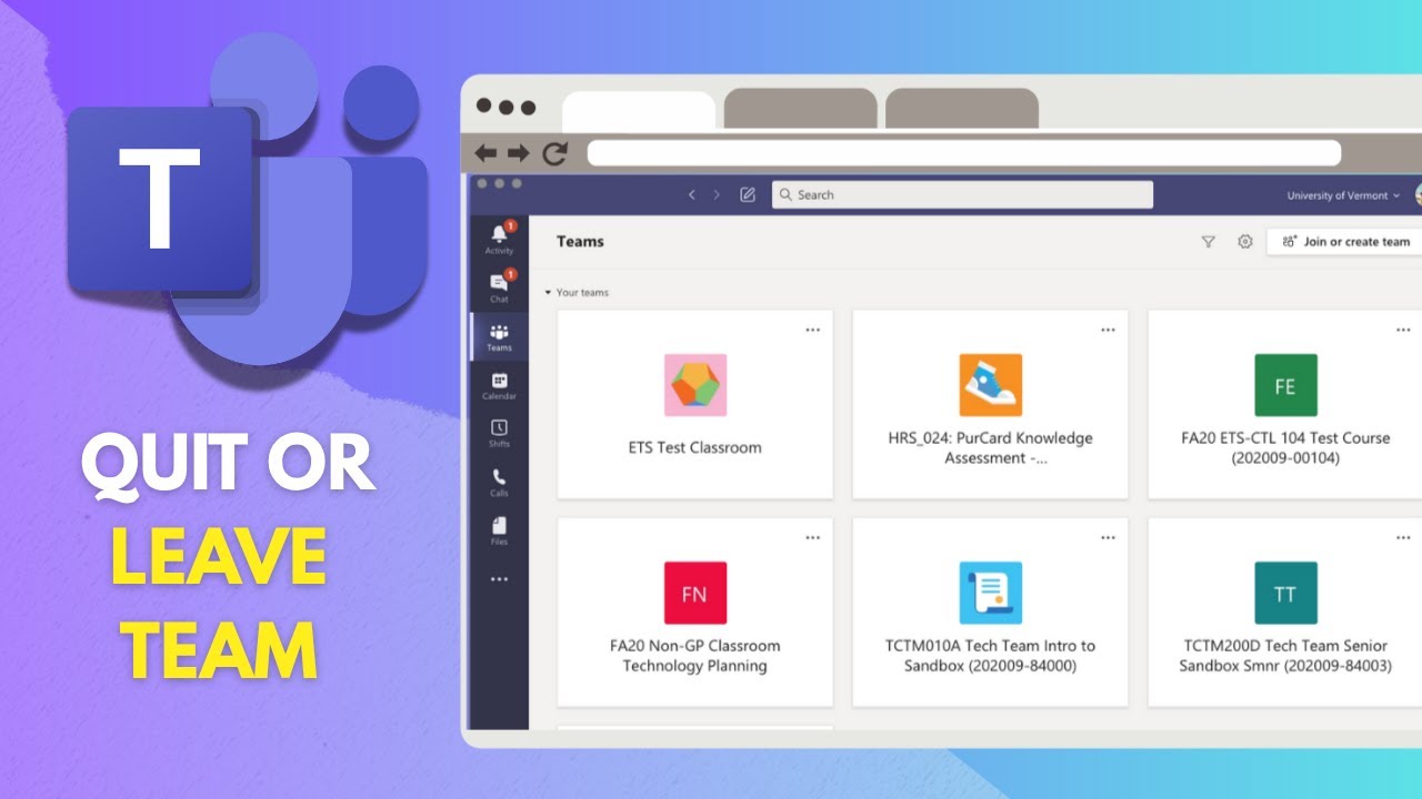 How to Quit or Leave a Team in Microsoft Teams | Best Method - YouTube