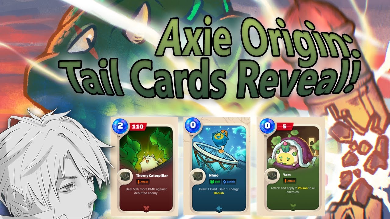Axie Origin Tail Cards IMPRESSIONS! - YouTube