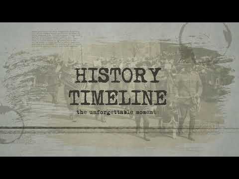 History Timeline: Final Cut Pro template