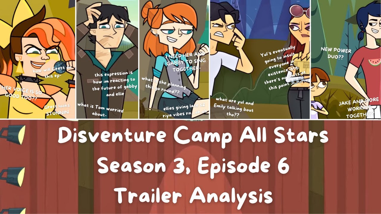 Season 3, Episode 6 ~ Disventure Camp || Trailer Analysis || Disventure ...