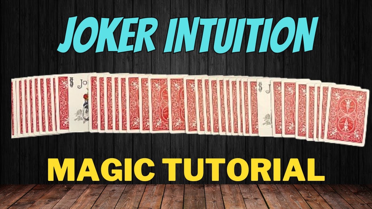 Joker Intuition - Sleight Of Hand Magic Card Trick Tutorial - YouTube