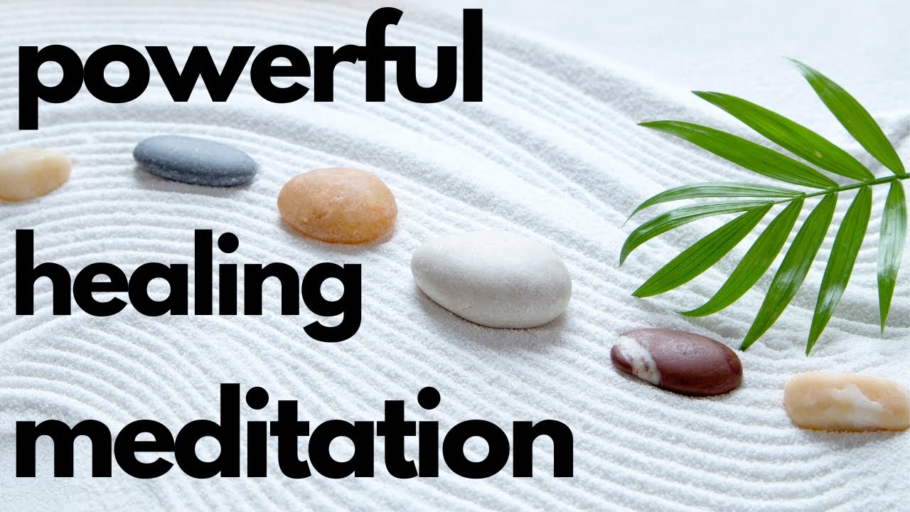 🎧 ⚛ POWERFUL FULL BODY CALMING HEALING MEDITATION WITH MUSIC - YouTube