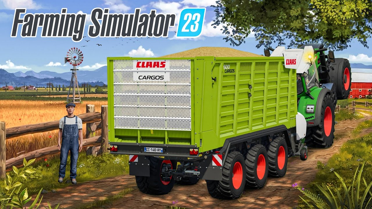 Feeding Pig & How's With Straw In Fs23 | Farming Simulator 23 Gameplay ...