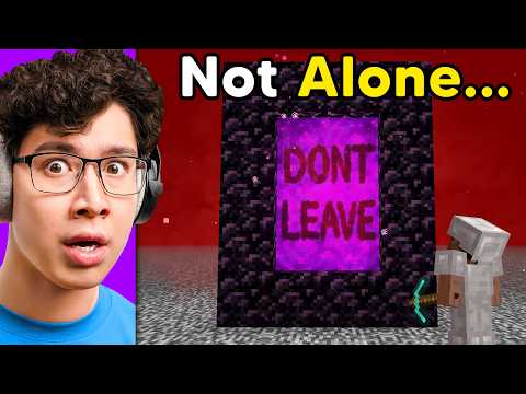 Testing Scary Myths on Minecraft's Nether Roof