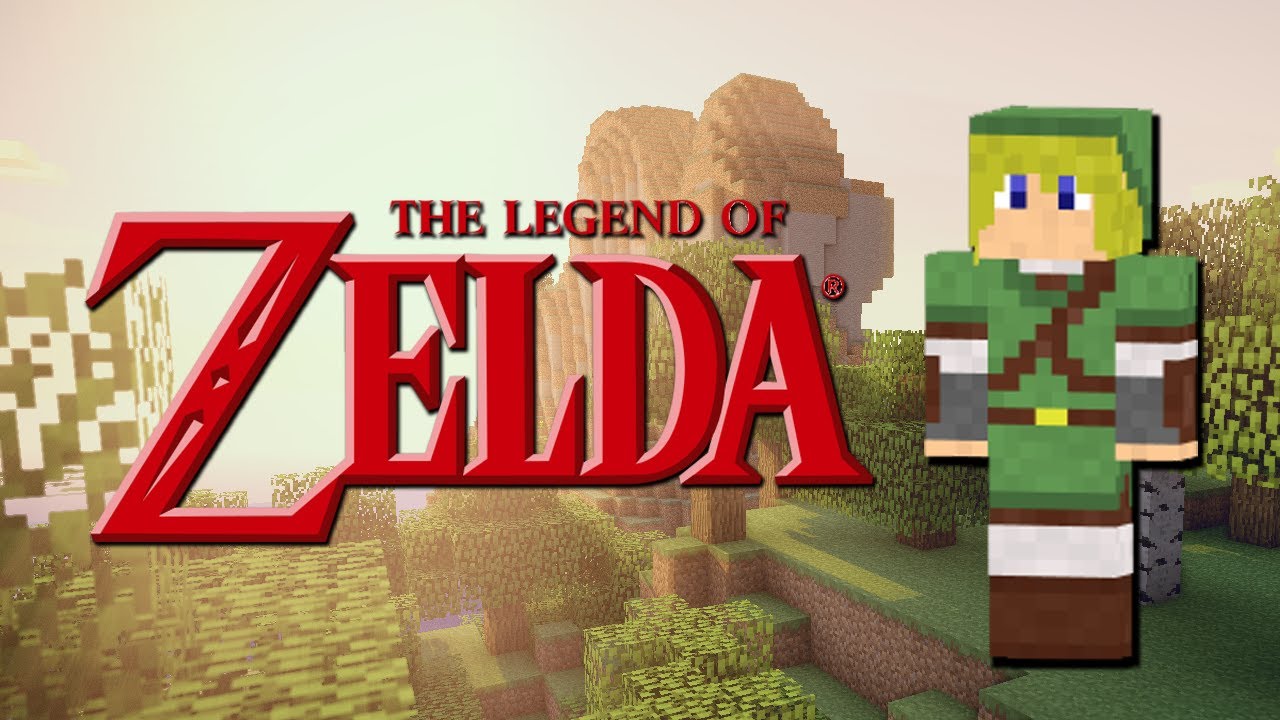 Minecraft - The Legend of Steve (Legend of Zelda Title Screen) - YouTube